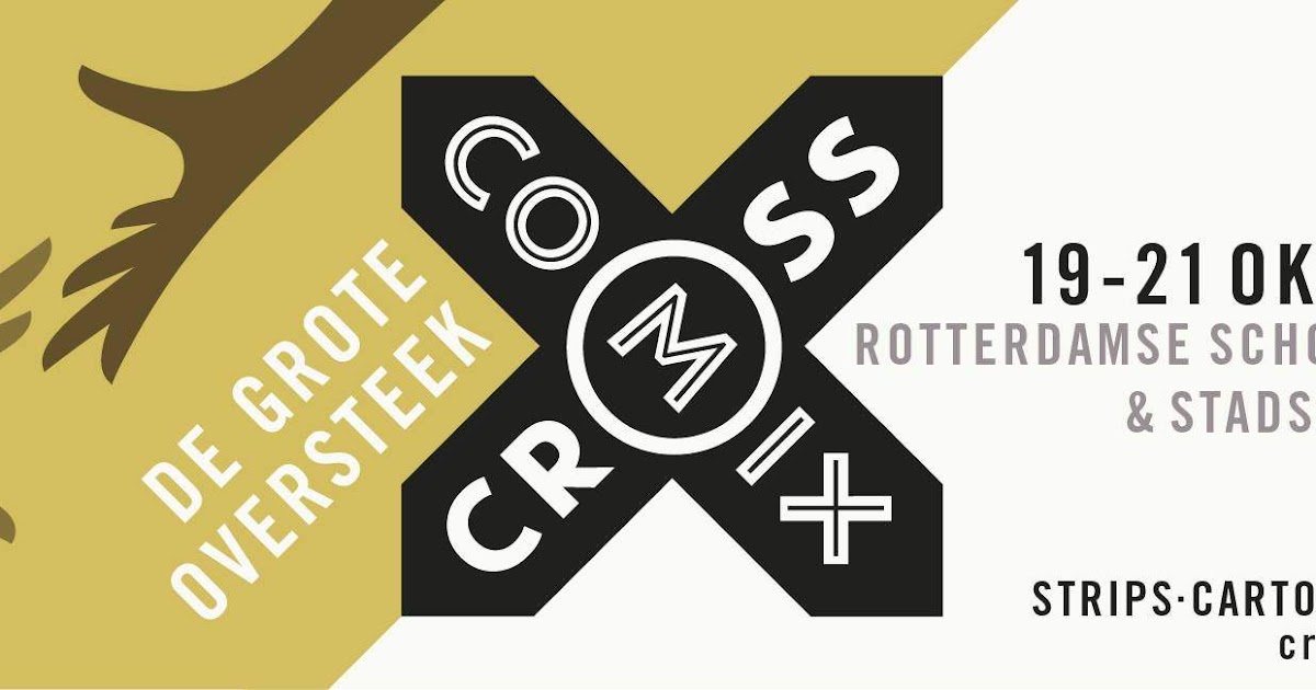 Incognito Comics: Cross Comix 2017 - Strips, cartoons en kunst in Rotterdam