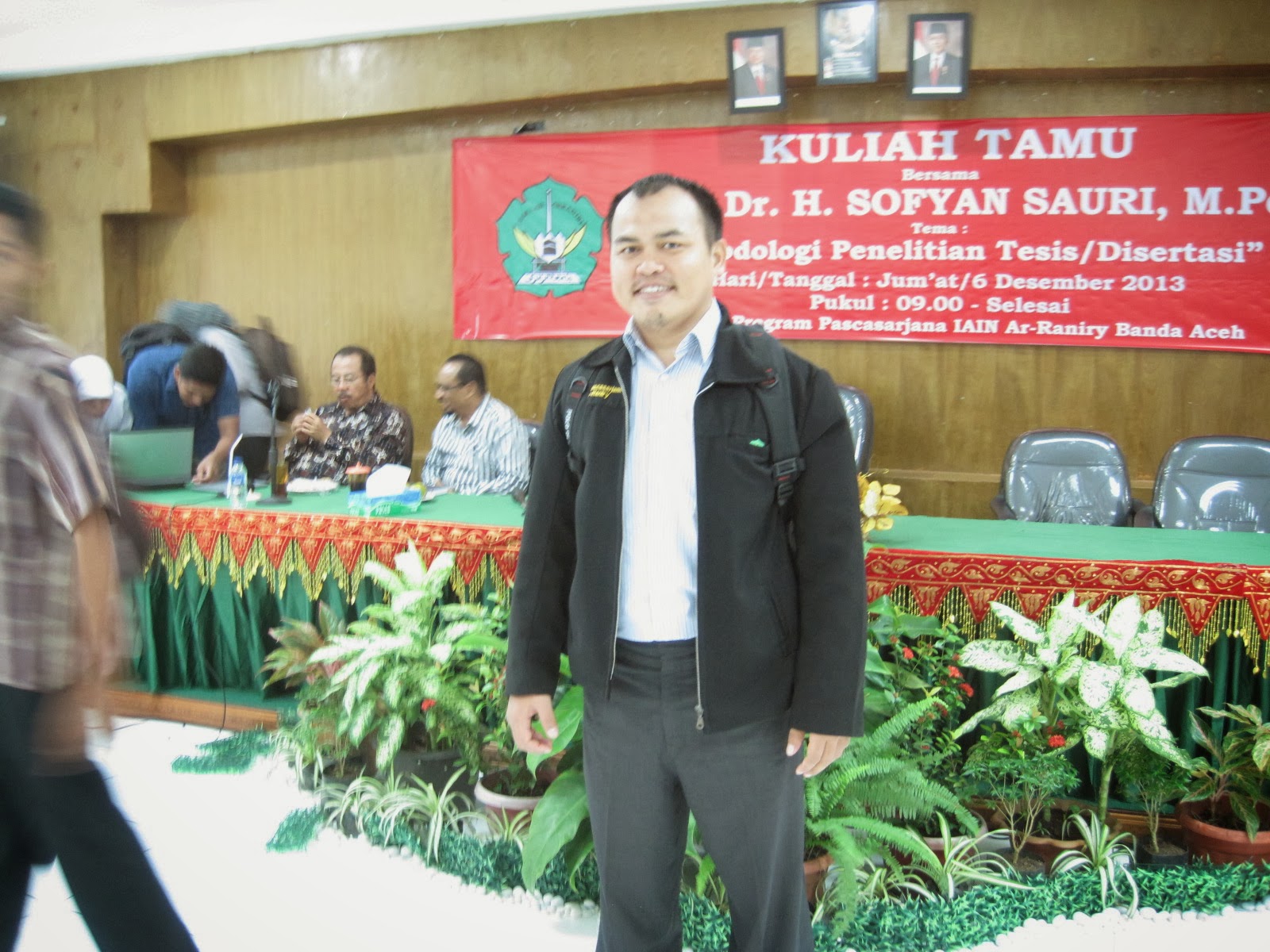 SUPERVISI ACEH 2012: KULIAH TAMU BERSAMA Prof. Dr. H. SOFYAN SAURI, M. Pd