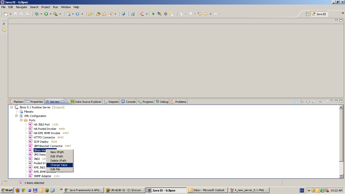 Java Frameworks & APIs: EJB - Configuración Eclipse + JBoss + EJB3