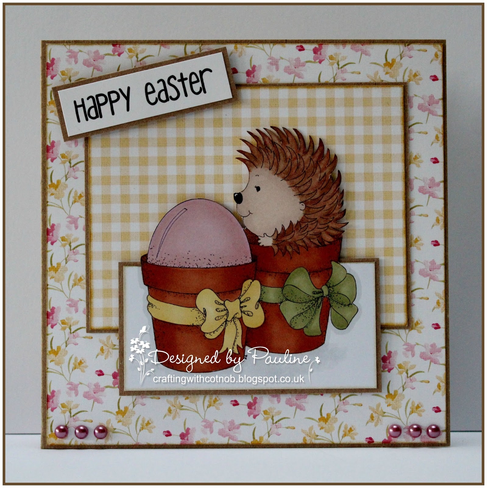 Crafting With Cotnob Hedgehog Surprise