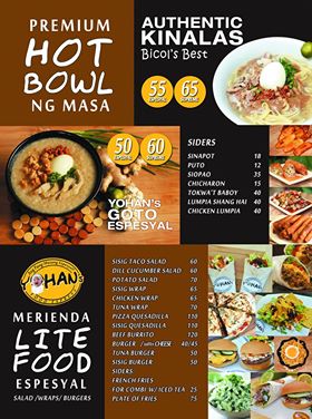 Bicolano Penguin: YOHAN'S: Kinalas in Legazpi City