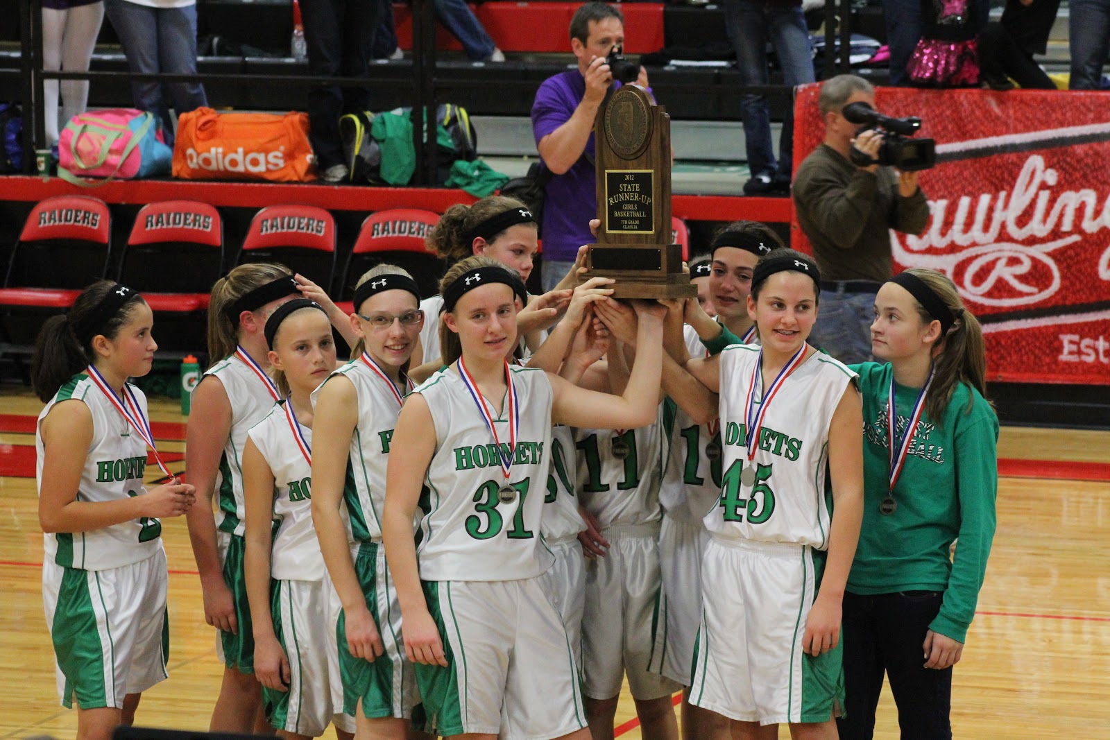 Eureka Middle School Buzz: Lady Hornets Place 2nd at State!!!!