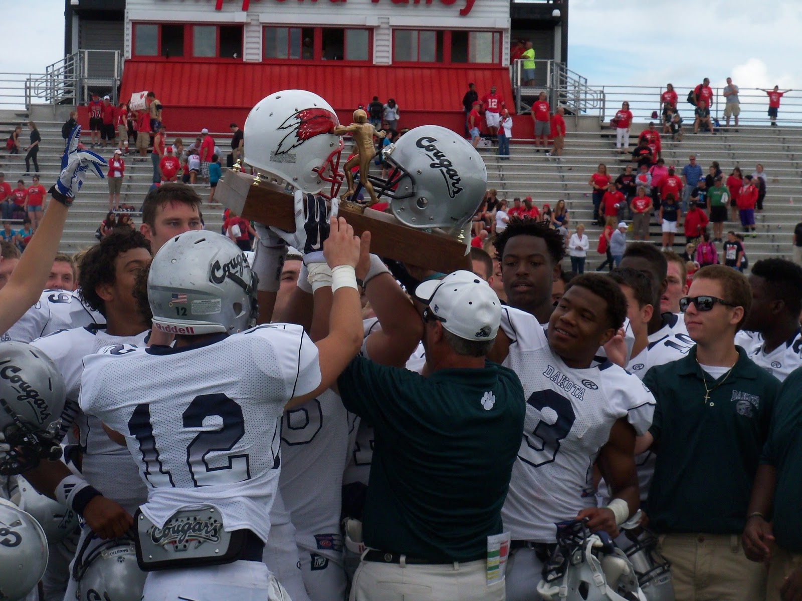 Michigan High School Football Trophy Case - The D Zone Football