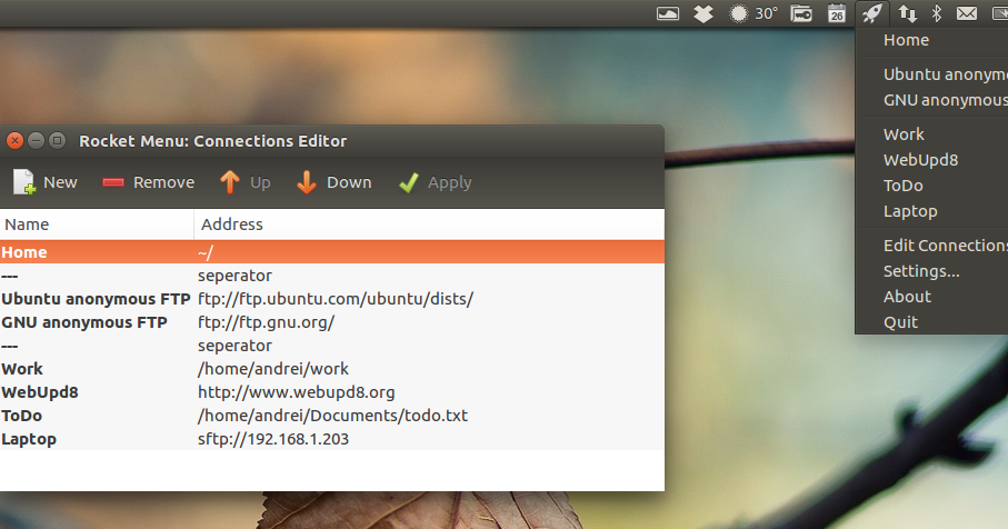 Access Files, Directories And Make Remote Connections From The Top ...
