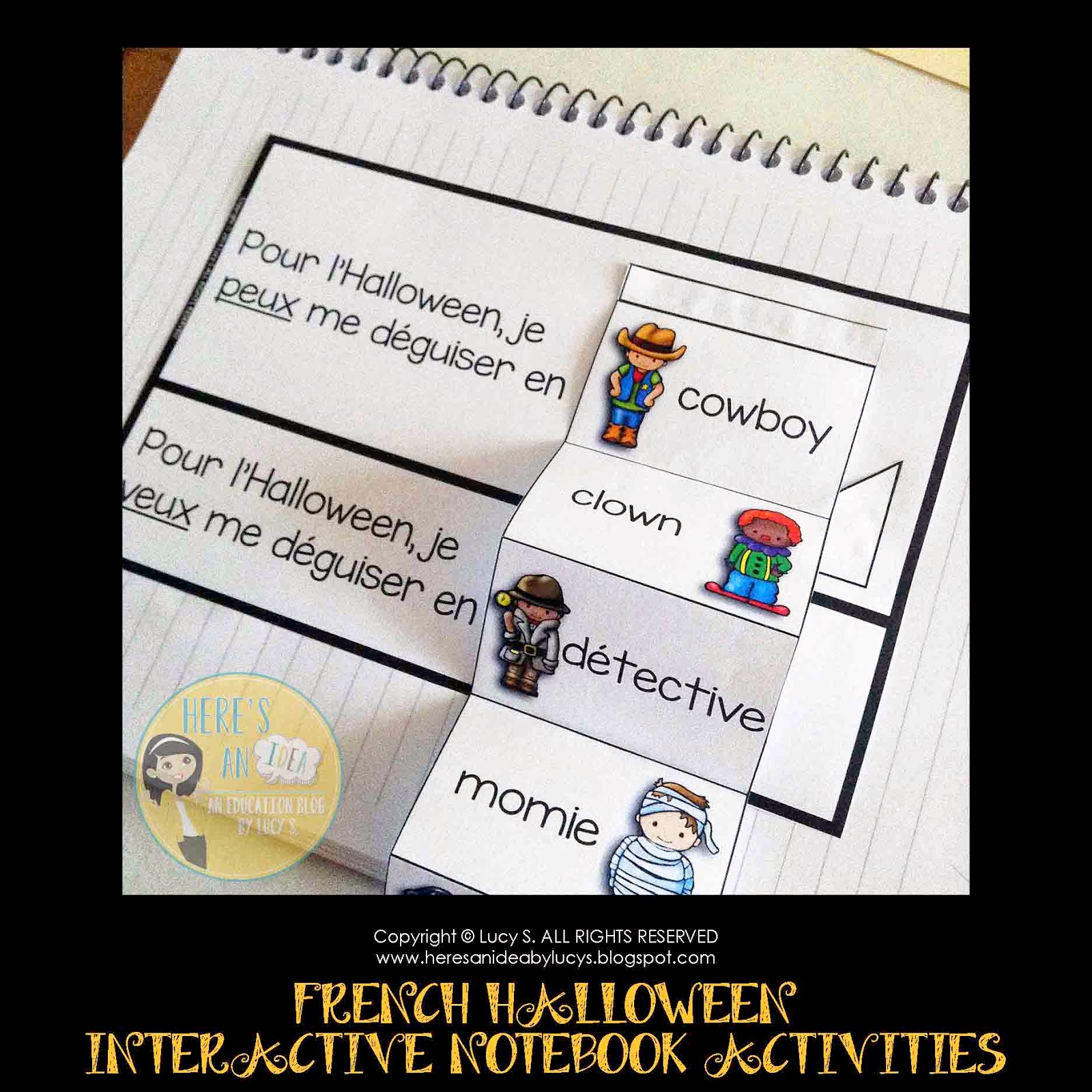 Here's an idea: French Interactive Halloween activities, a selection of ...