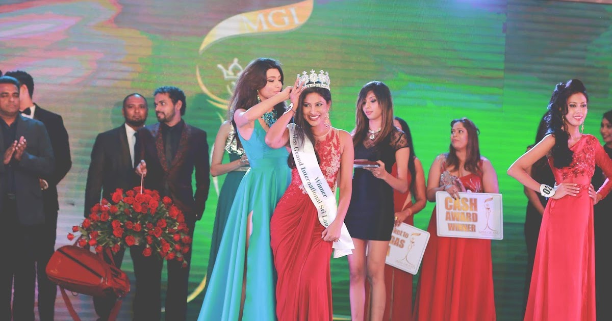 Reinas del Mundo: Harshani Ruman es Miss Grand Sri Lanka 2016.