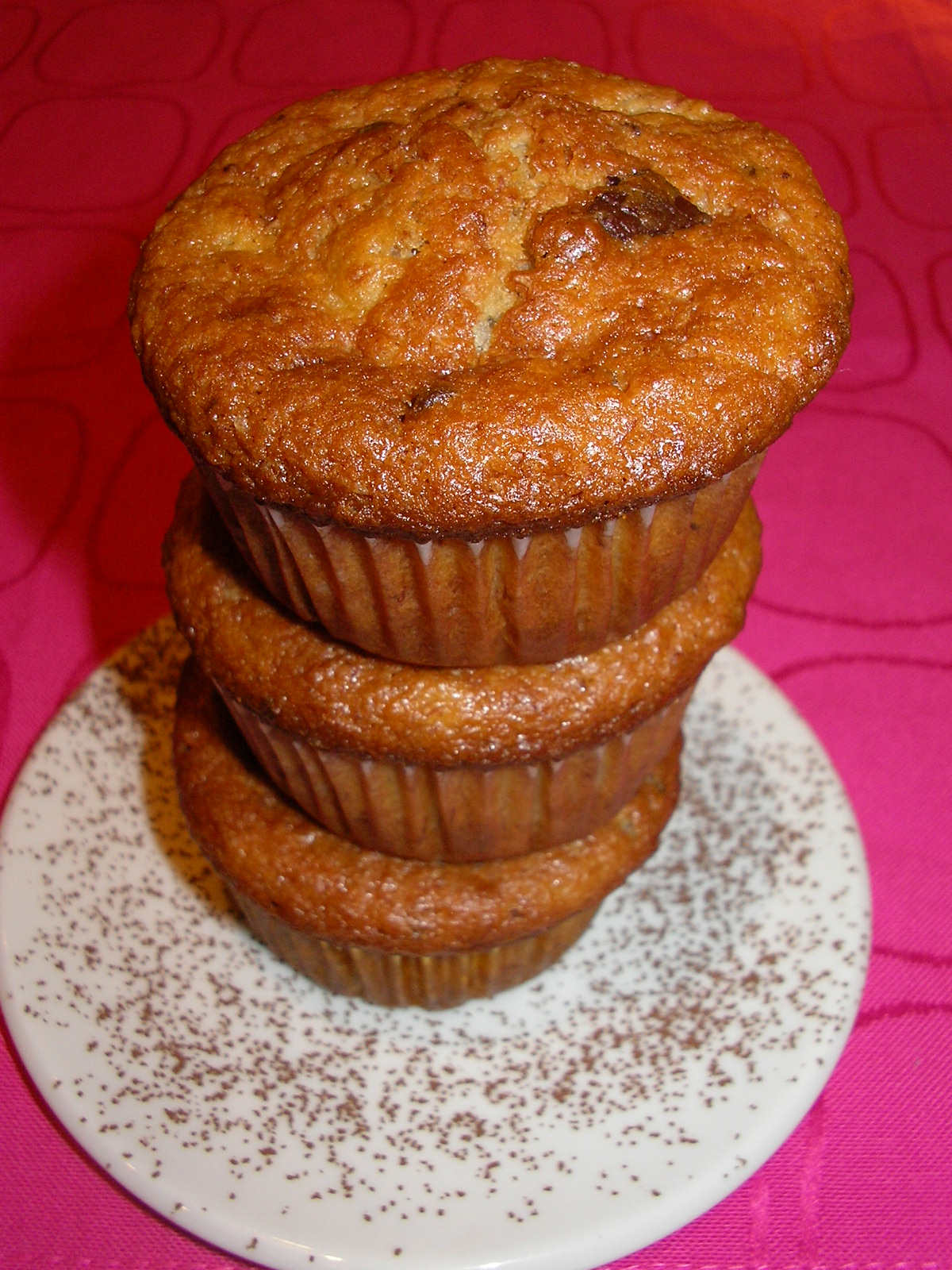 Muffiny bananowe z kokosem, cynamonem i czekoladą – Kuchnia Szeroko Otwarta