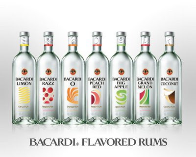 SBM - Rum Blog: Types of flavored Bacardi