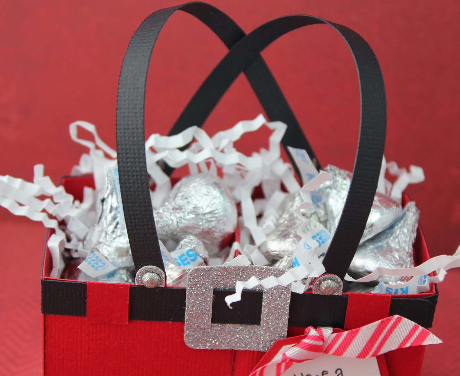 This and That: Santa Pants Treat Holder