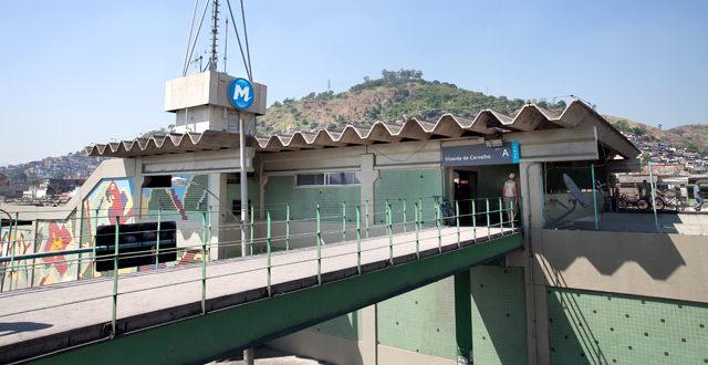 Metrô do Rio (não oficial): O trajeto da Linha 2