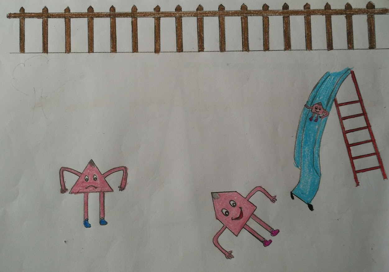 English Rhymes, Songs & Stories: The Story Of A Triangle