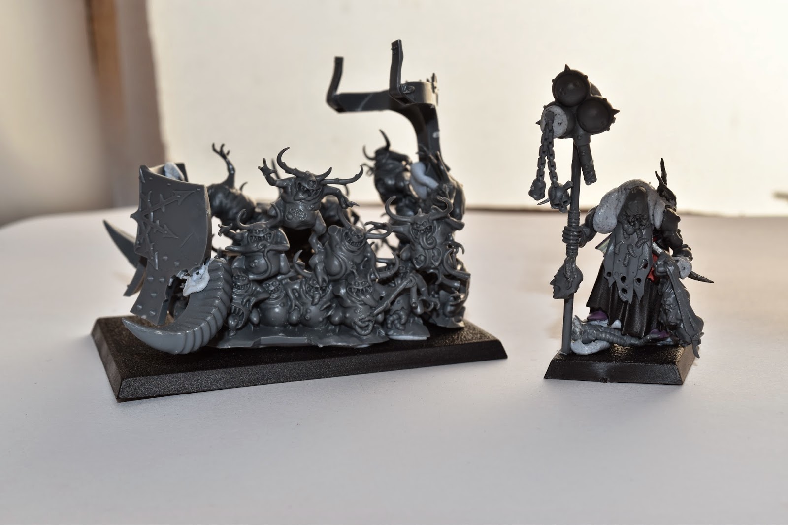 Converted Nurgle Army: Sorcerer on Palanquin