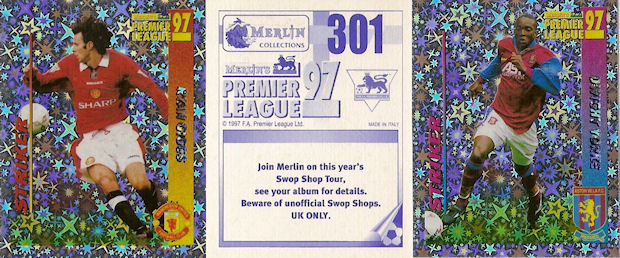 Football Cartophilic Info Exchange: Merlin - Premier League 97
