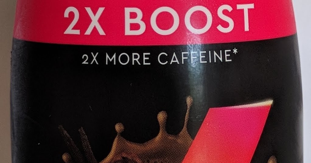 Caffeine King: Maxwell House Max 2x Boost Vanilla Iced Coffee Review