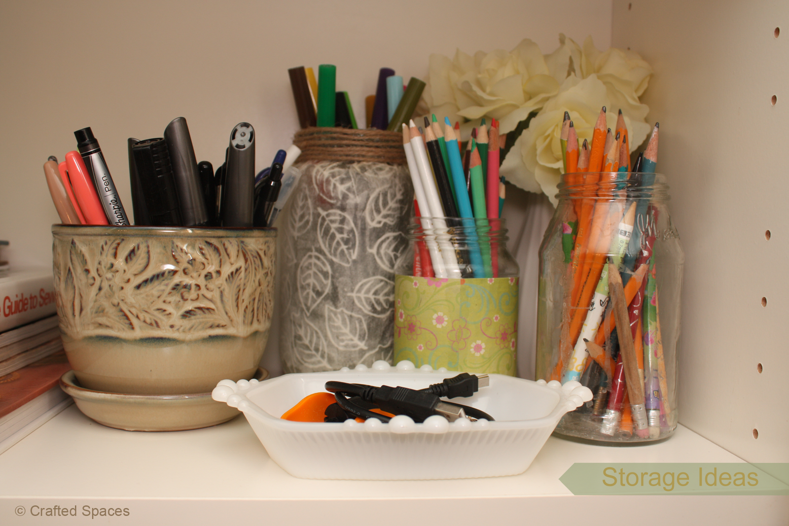 Crafted Spaces: Getting Organized: Steps to De-Cluttering and Organization