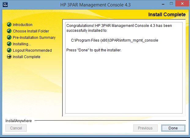 Remote Infrastructure Management: HP 3PAR Storeserv Tutorial