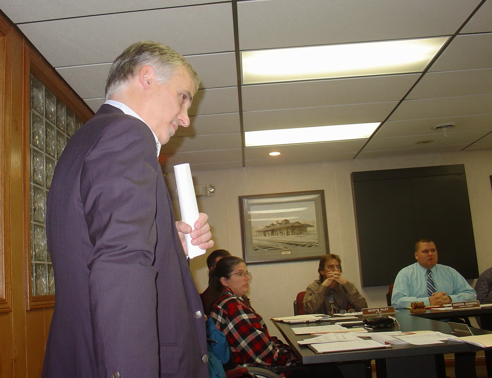 Port Allegany Online: Rigas attends local council meeting