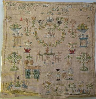 Antique Samplers on Pinterest | Needlework, 19th Century and ...