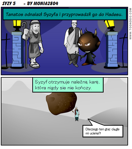 Mtologujemy: Komiks o Syzyfie- Toondoo