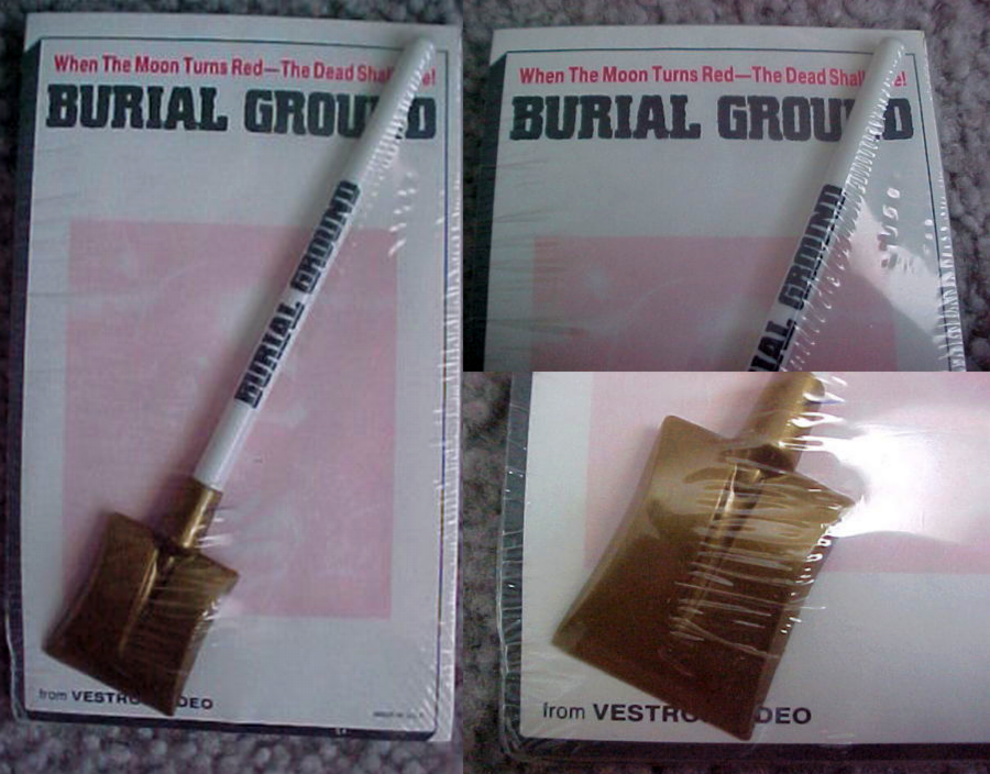 Basement of Ghoulish Decadence: Awesome Vestron BURIAL GROUND Pen and ...