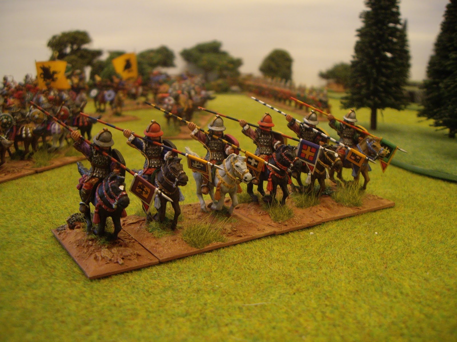 Scimitar and Crescent Wargames: Russian Boyar Cavalry (1350-1550)