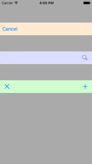 Study Swift: Adding UIBarButtonItem to UIToolbar with left/right alignment