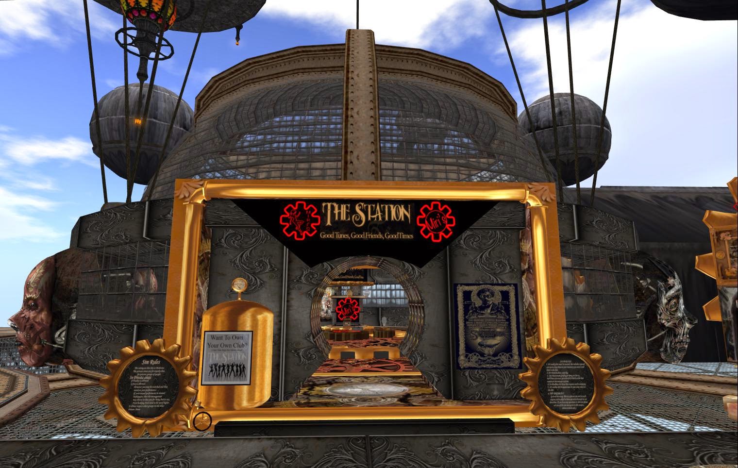 Virtual Art & Lifestyle: Steampunk Sunday