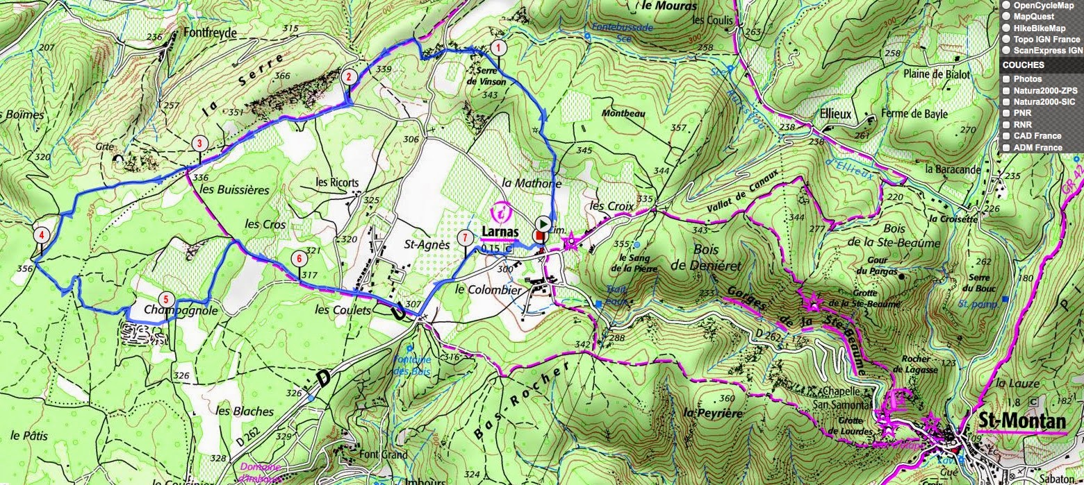 Topo Rando RLD: LARNAS
