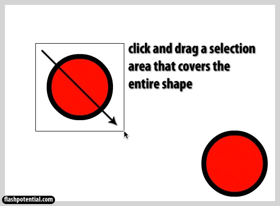 Difference between selection and subselection tool in flash - lsavibes