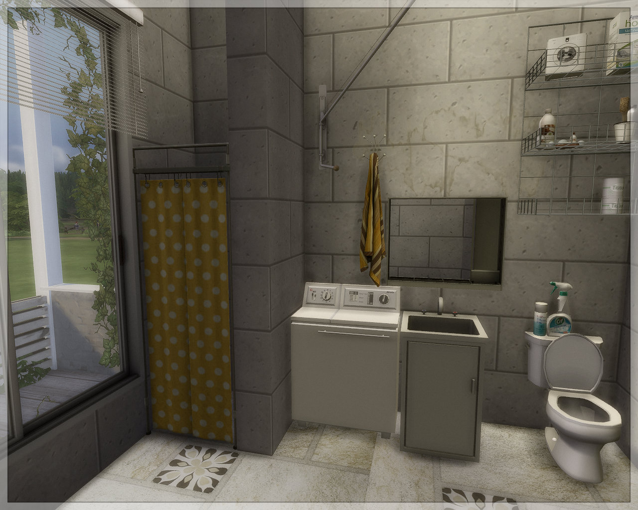 Nagvalmi: TS4 Home Design: Cookout Lookout