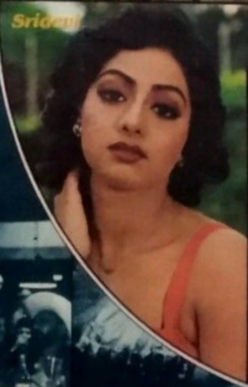 Sridevi: Sridevi in the 1980s in Bollywood: Short wig for Raasta (1986)