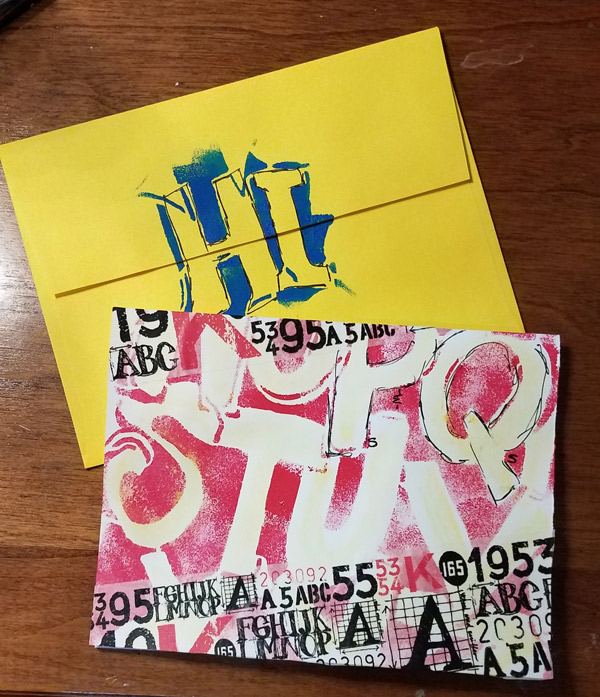 StencilGirl Talk: You can go caroling with cards all year long ...