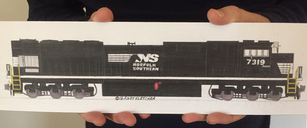 Andy Fletcher Blog-: Drawing of the Day February 9, 2016-Norfolk ...