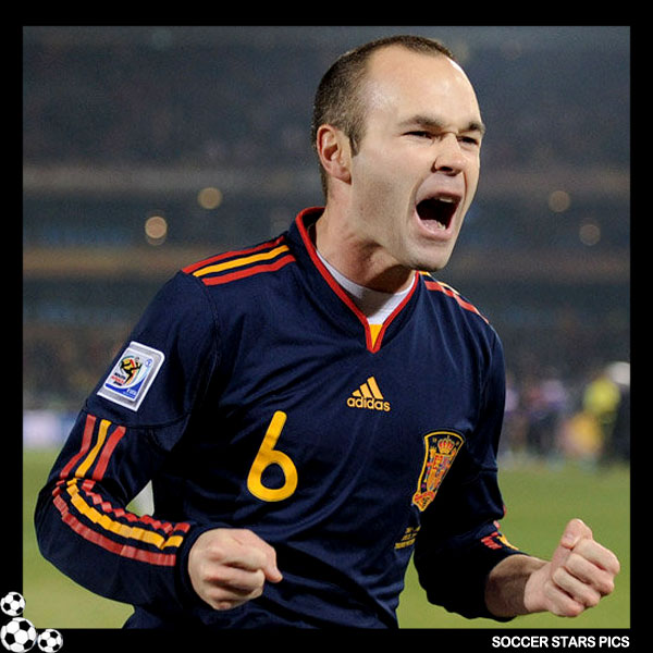 Soccer Stars Pics: Andrés Iniesta Pictures