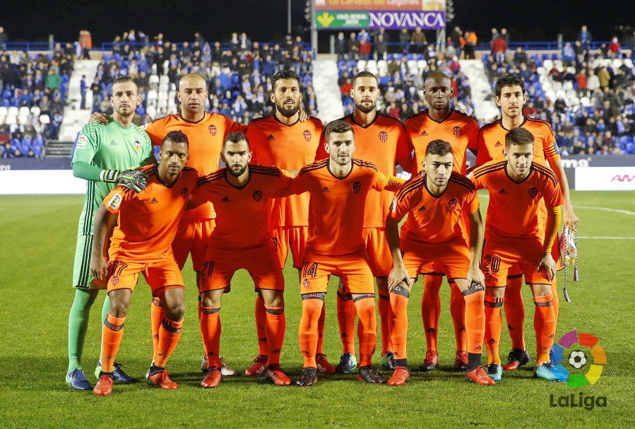 EQUIPOS DE FÚTBOL: VALENCIA contra Leganés 29/11/2016
