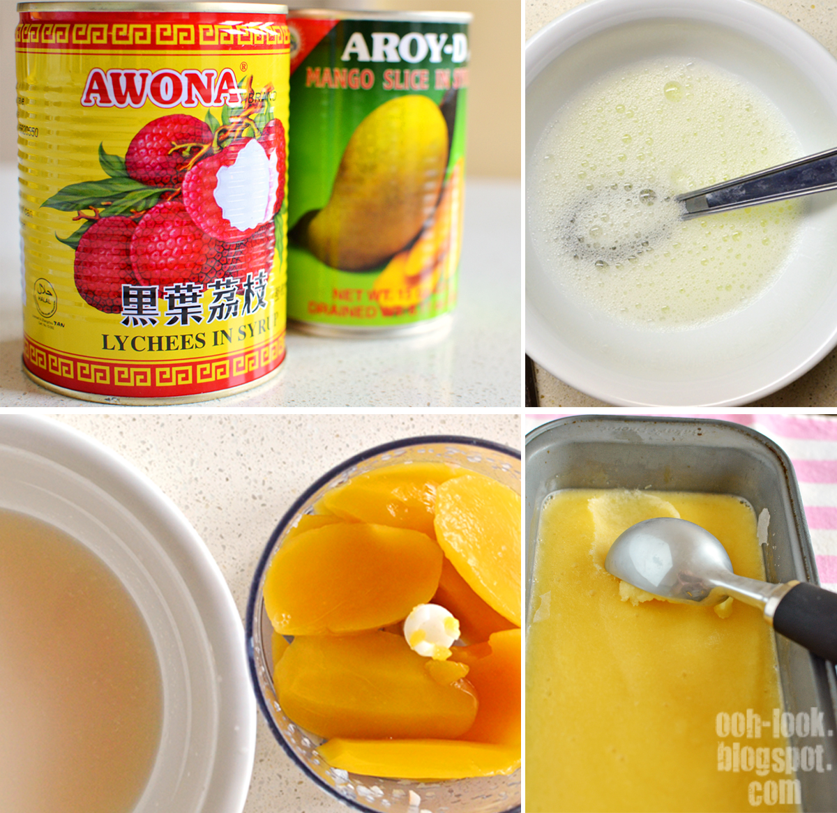 Ooh, Look...: Happiness is...Mango Lychee Sorbet