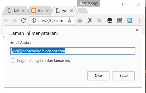Cara Membuat Function dengan JavaScript (Function JavaScript) - BACA CODING