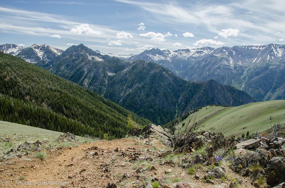 Pacific Northwest Photography: Oregon: the Wallowas from Mt. Howard