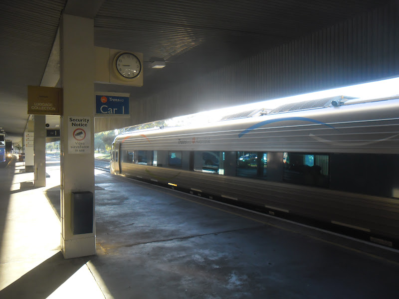 The Prospector train (service operated by TransWA)