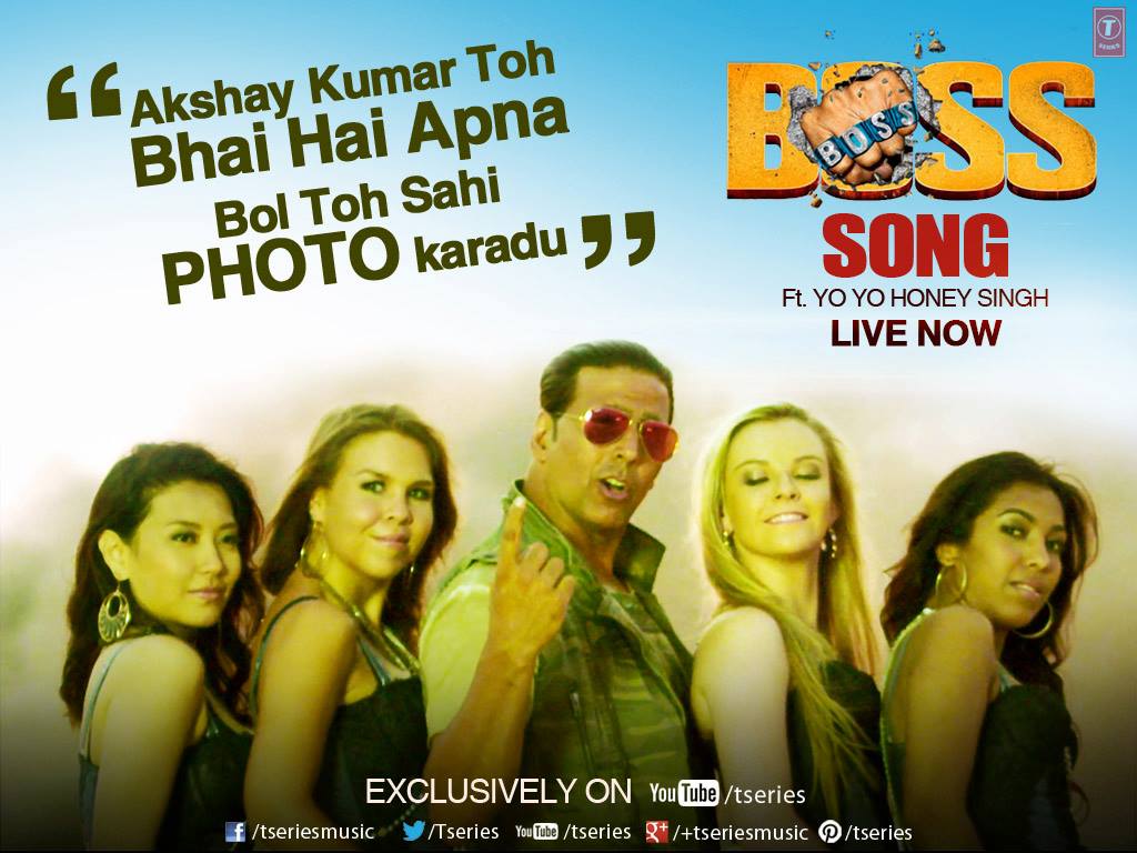 BOSS LYRICS - HONEY SINGH Feat. Akshay Kumar (Title Song) ~ SMS KHAJANA