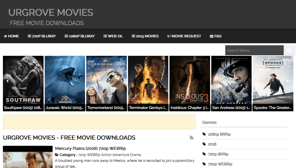 Top Ten English movie download site for free in 2017