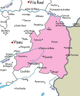 Guarda Mapa da Cidade | Mapa Regional da Região de Portugal Brasil