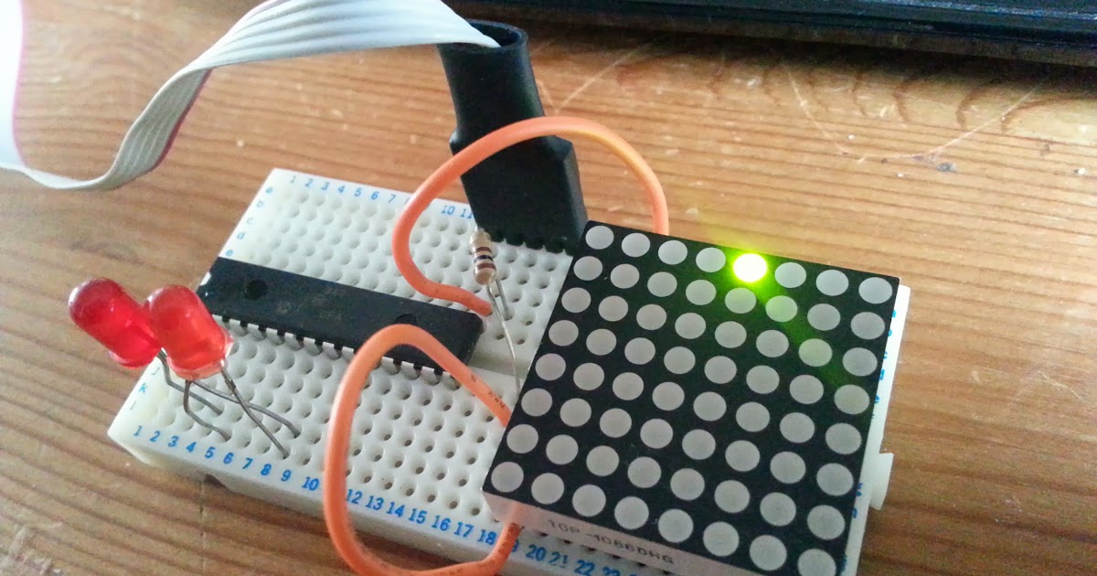 Nerd Club: How to find the pin-out for an 8x8 LED matrix