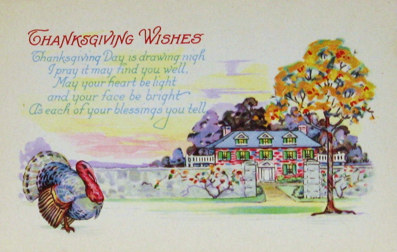 Nothing But Limericks: Thanksgiving Blessings Limerick