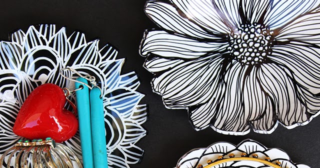 Shrink Plastic Jewelry Dish Tutorial by Alison Burke / The Beading Gem