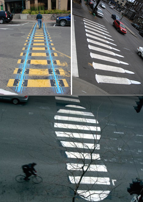 Civilized Urban Planning: Creative Crosswalks