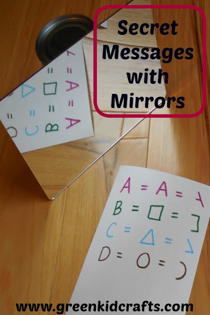 Share it! Science : Investigating Reflections: Secret Messages with Mirrors