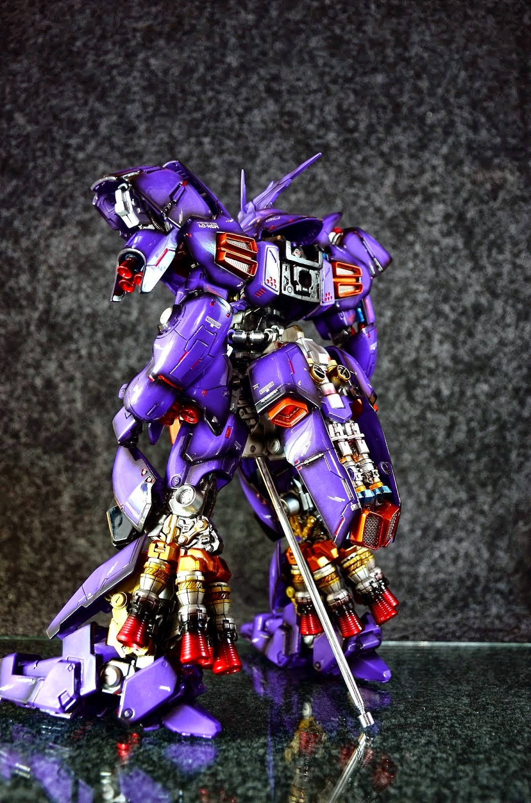 Gundam Family: G-System: 1/100 MSN-04 Sazabi [Full Resin Kit] Painted Build