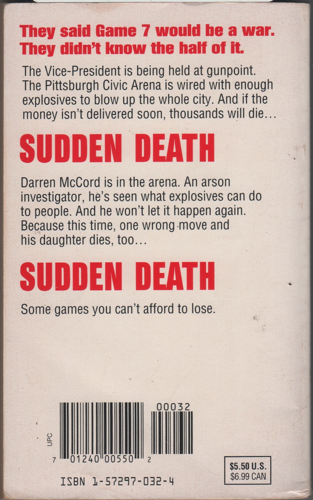 Tie Ins: Sudden Death by Stephen Mertz