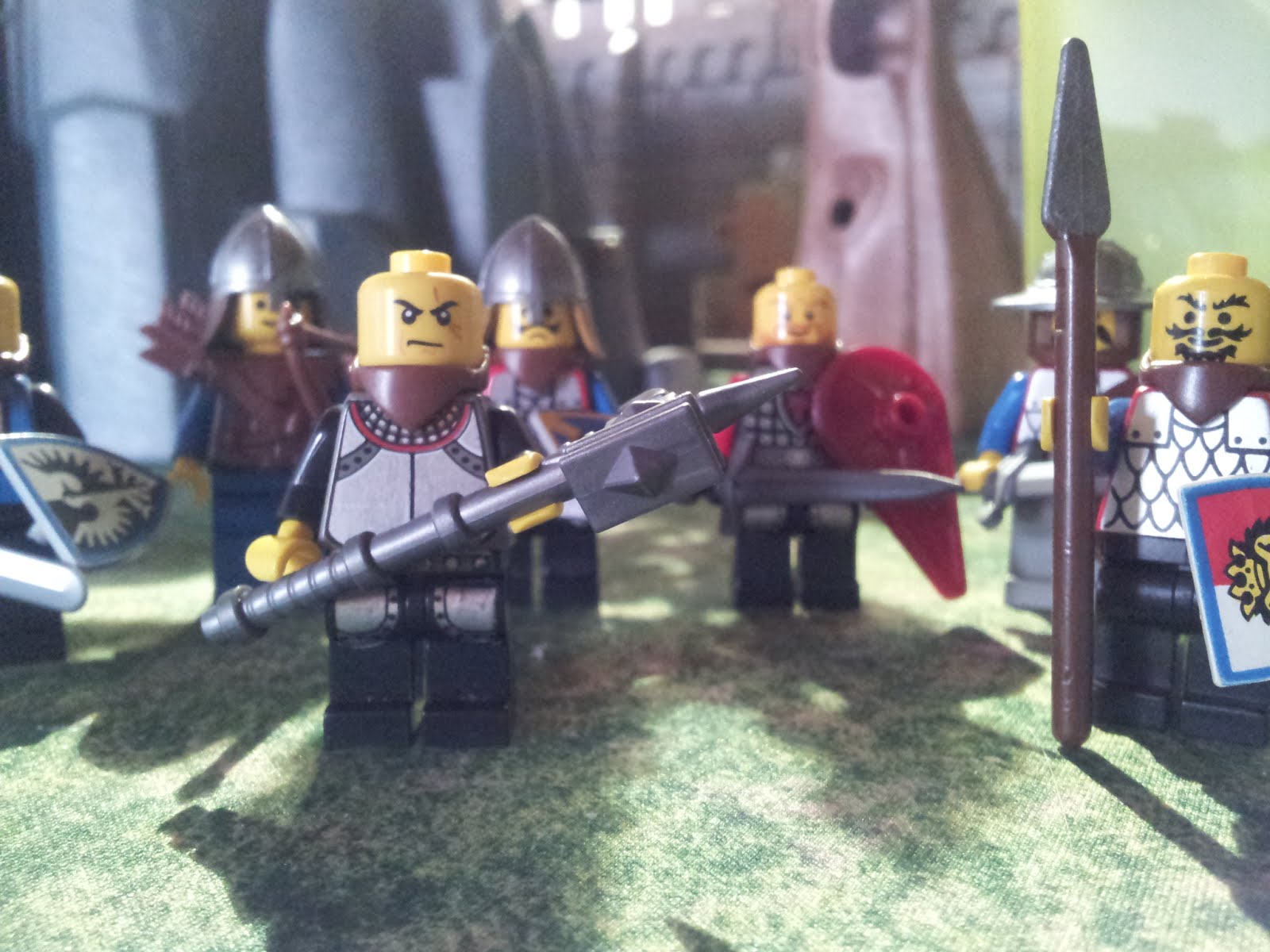 Little Carpet Wars: Custom Lego knights